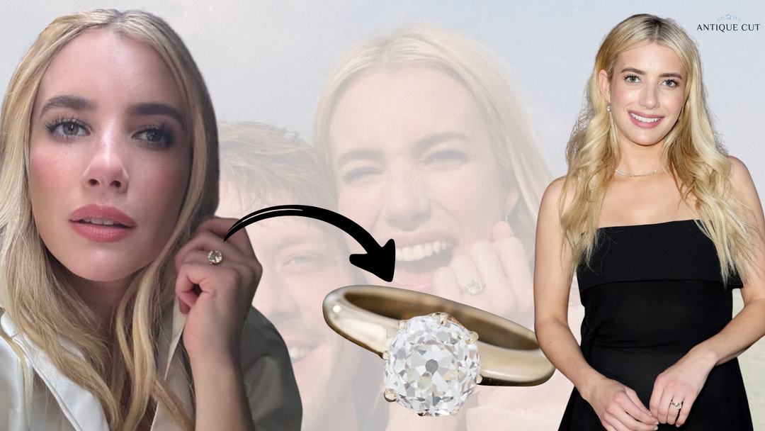 Emma Roberts Engagement Ring – Antiquecut